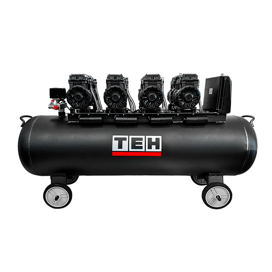 Compresor de Aire 200 Litros Libre de Aceite 8HP TEHTOOLS – Tehtools